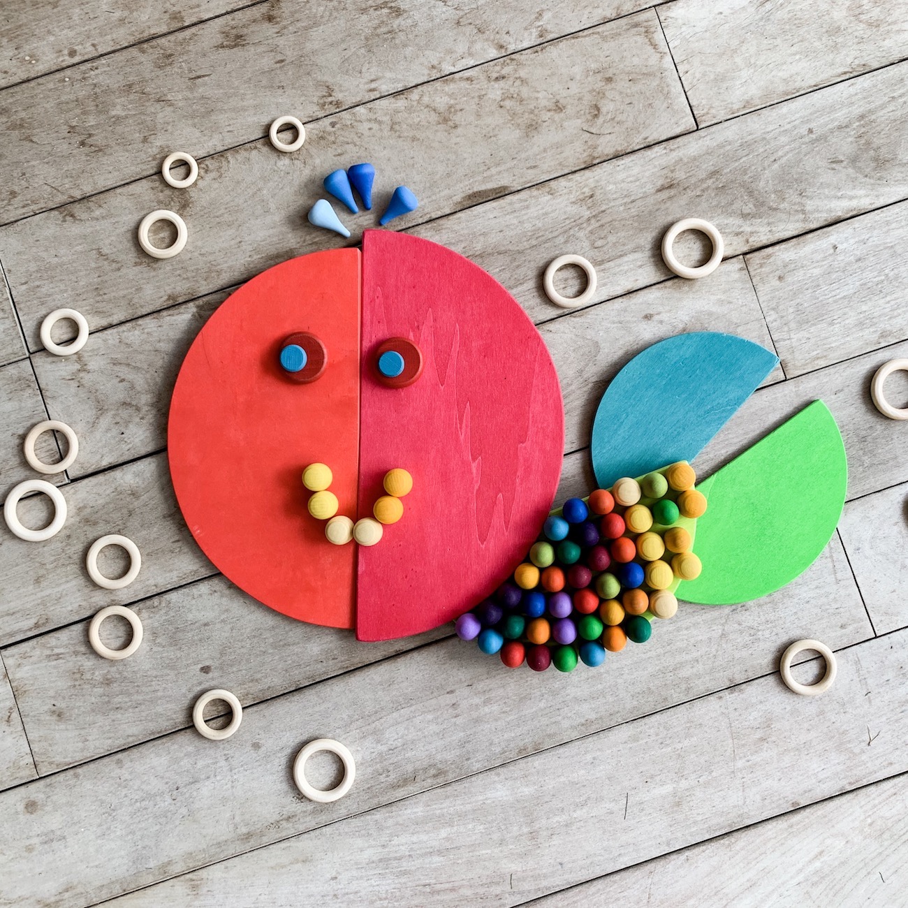 Fantastic Grimms Rainbow Semicircles & Grapat Ideas – Beautiful Animal ...