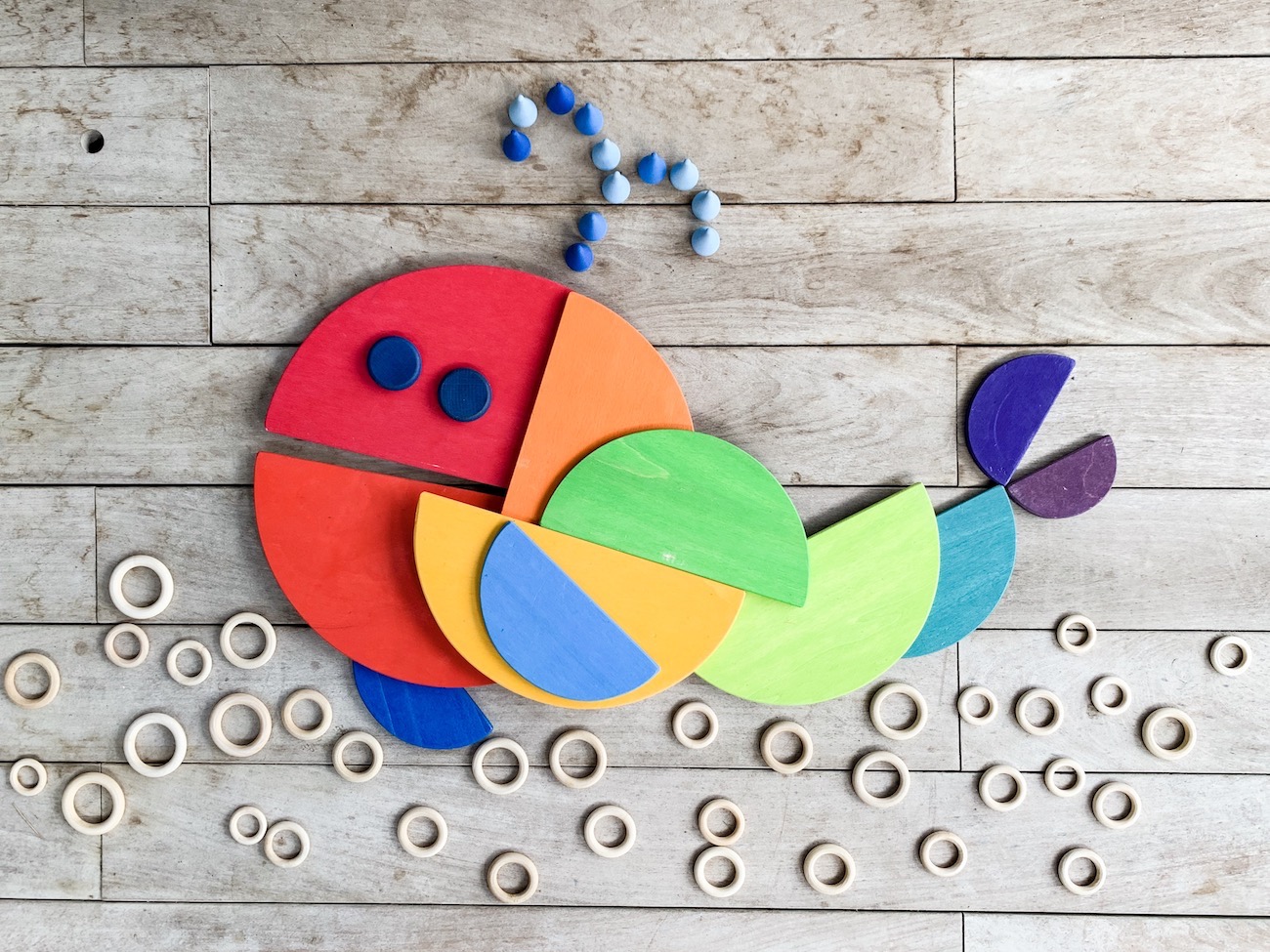 Fantastic Grimms Rainbow Semicircles & Grapat Ideas – Beautiful Animal ...