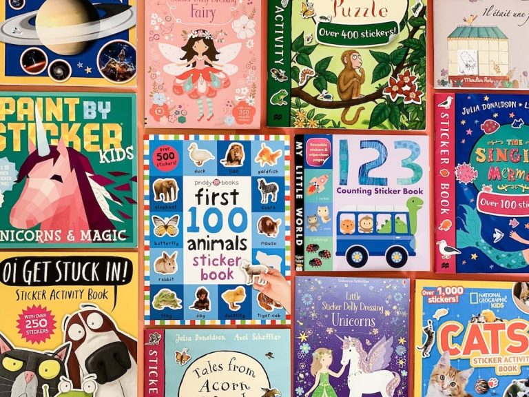 30 Great Sticker Books for Kids and Toddlers They’ll Love
