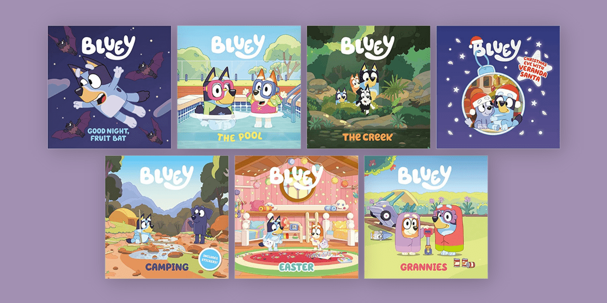 A List of the Best Bluey Books Kids Will Love – Get to Know Bluey!