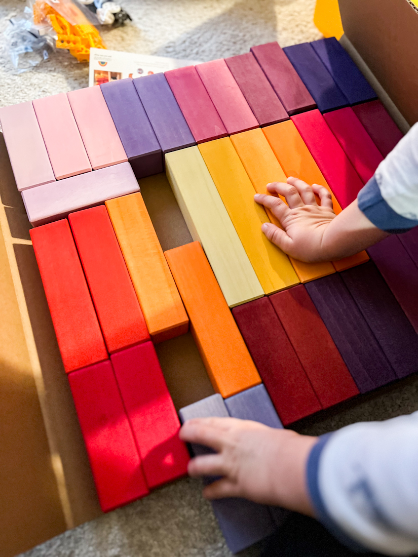 Great Ways to Play with the Grimms Large Stepped Pyramid