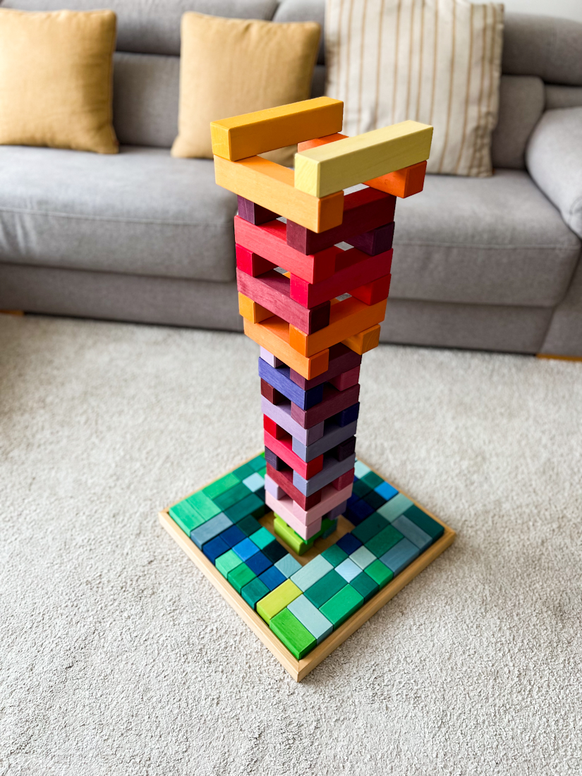 Great Ways to Play with the Grimms Large Stepped Pyramid