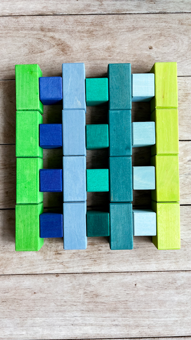 Great Ways to Play with the Grimms Large Stepped Pyramid